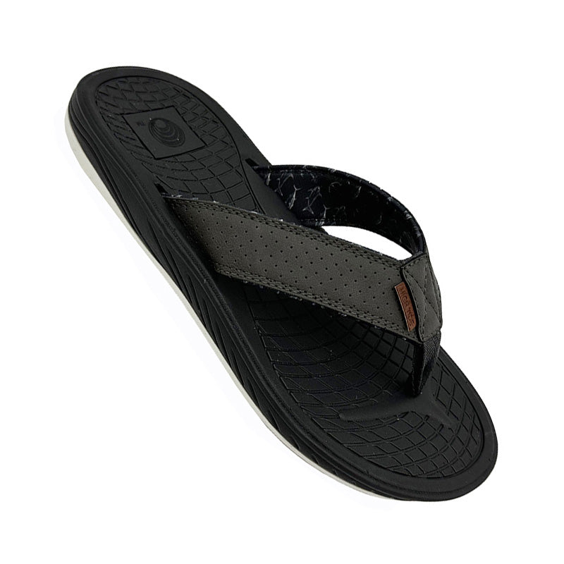 HIGH TIDE MEN CARBON "PHUKET ANCHOR" FLIP FLOPS – High Tide Footwear